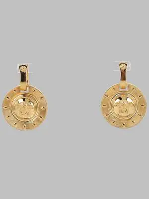 Versace Versa-style Mini Goldtone Earrings