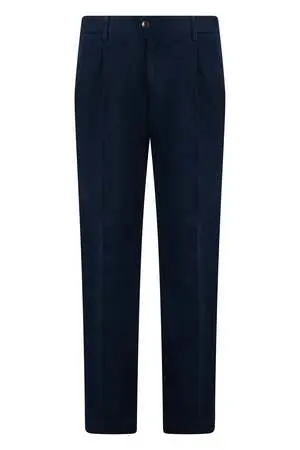 SLOWEAR Slowear Straight-Leg Cotton Trousers For Men Blue