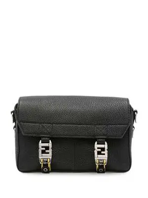 Fendi Flow Messenger Crossbody Bag For - Nero