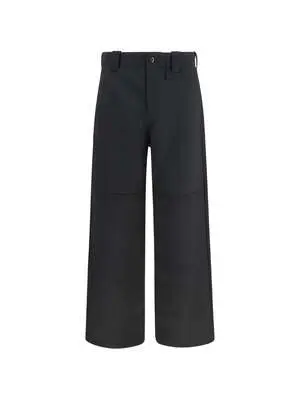 Kenzo Wide-leg Tailored Trousers - Black