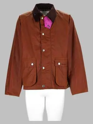PAUL SMITH LOVES BARBOUR 100% Cotton Sports Jacket - Brown