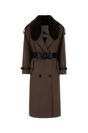 Burberry Roseville Gabardine Trench Jacket