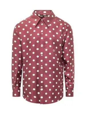 Dolce & Gabbana Polka-dot Button-down Shirt
