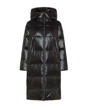 Peuterey Long Quilted Hooded Puffer Coat