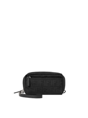 Fendi Beauty Mini Ff Pouch - Nero