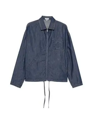Loewe Zip-up Denim Jacket - Denimblue