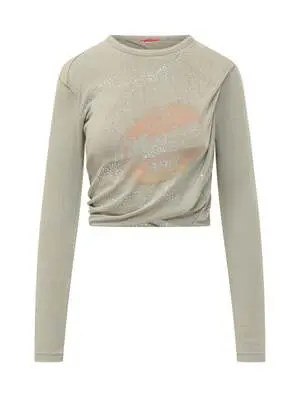DIESEL® Long Sleeve T-shirt For The Fall Season