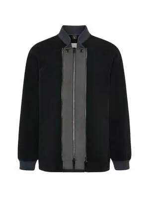 MAISON MARGIELA Wool Zip-up Bomber Jacket