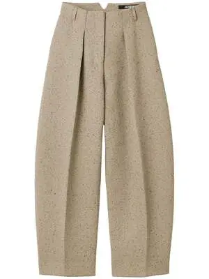 Jacquemus Oval Tailored Trousers With Zip And Button