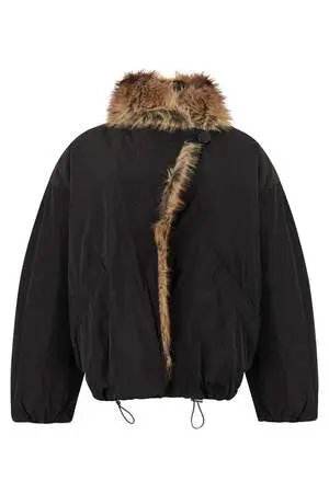 Isabel Marant Étoile Cropped Parka Jacket With Synthetic Fur Lining