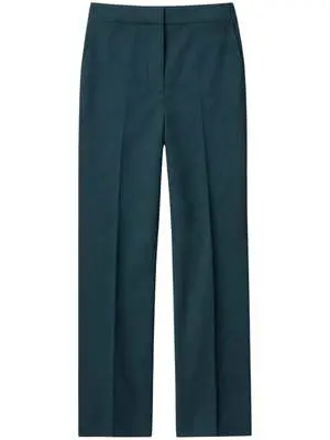 THE FRANKIE SHOP Tailored Jet Trousers In Technical Fabric - Green