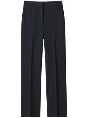 THE FRANKIE SHOP Jet Tailored Trousers In Technical Fabric - Black