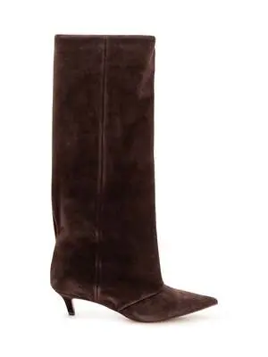 Steve Madden Luca Suede Boot - Brown