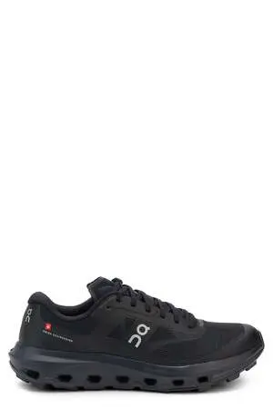 On Cloudvista 3 Mini Running Sneakers With Lace-up Comfort - Black