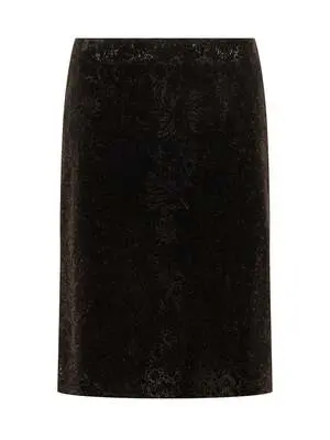 MSGM Style Midi Skirt - Dark Cocoa