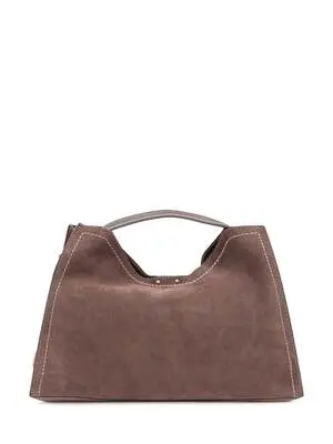 GIANNI CHIARINI Aurora Mini Handbag - Moka