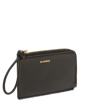 JIL SANDER Leather Zip Wallet