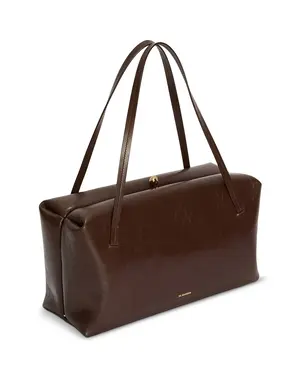 JIL SANDER Goji Pillow Medium Leather Shoulder Bag