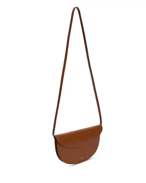 JIL SANDER Curve Mini Leather Shoulder Bag
