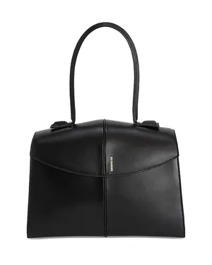 JIL SANDER Linea Leather Top-handle Bag