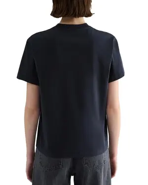 JIL SANDER Cotton Crewneck Tee - Midnight