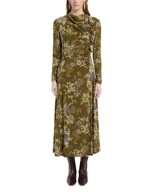 Marella Mlladorato Cowl Neck Dress
