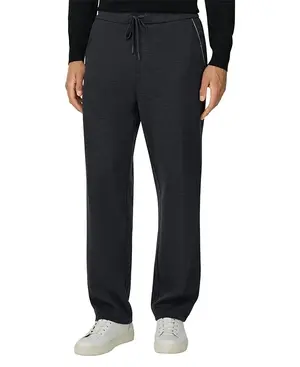 Boggi Milano Wool Blend Wooltech Diagonal Joggers