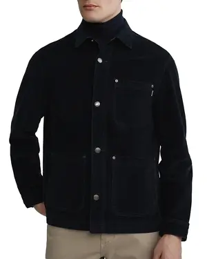 DL1961 Boxy Fit Corduroy Shirt Jacket