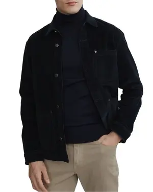 DL1961 Boxy Fit Corduroy Shirt Jacket
