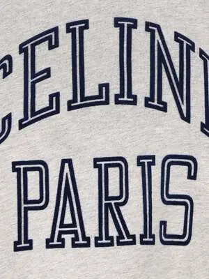 Celine Loose T-shirt In Cotton Jersey