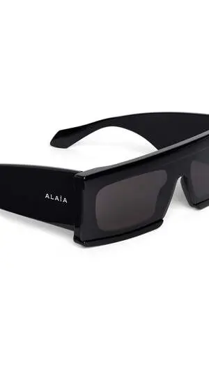 Alaïa Rectangular Mask Sunglasses