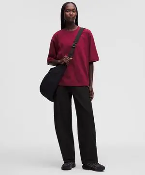 Lululemon Easyfive Low-rise Barrel-leg Pant - Black