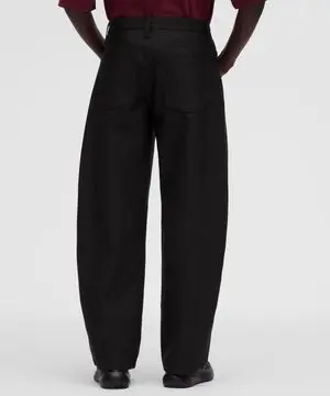 Lululemon Easyfive Low-rise Barrel-leg Pant - Black