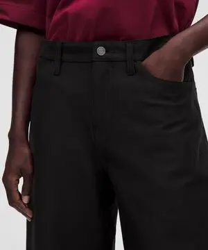 Lululemon Easyfive Low-rise Barrel-leg Pant - Black