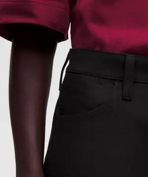 Lululemon Easyfive Low-rise Barrel-leg Pant - Black