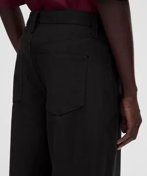 Lululemon Easyfive Low-rise Barrel-leg Pant - Black