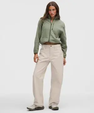Lululemon Easyfive Low-rise Barrel-leg Pant - Sand Dollar