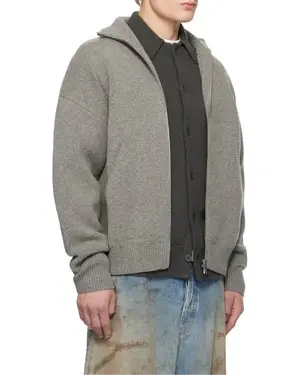 Axel Arigato Core Zip-up Cardigan - Gray