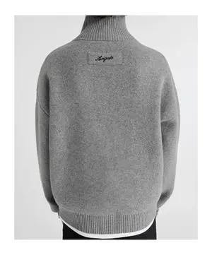 Axel Arigato Core Zip-up Cardigan - Gray