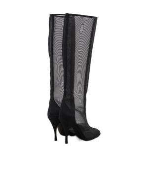 Alaïa Mesh Knee-high Boots