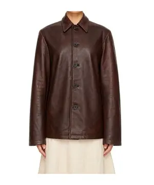 Studio Nicholson Landau Leather Jacket