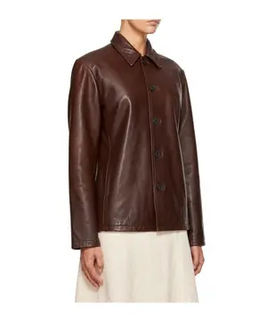 Studio Nicholson Landau Leather Jacket