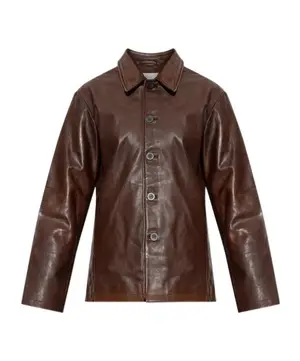 Studio Nicholson Landau Leather Jacket