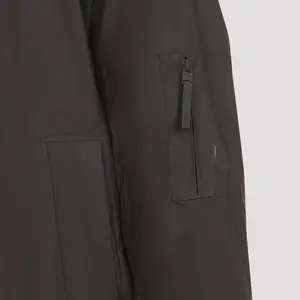 Rains Zip-up Drawstring Hoodie