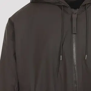 Rains Zip-up Drawstring Hoodie