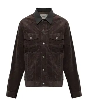 Zadig&Voltaire Voltaire Bases Button-up Velvet Jacket - Brown