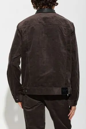 Zadig&Voltaire Voltaire Bases Button-up Velvet Jacket - Brown