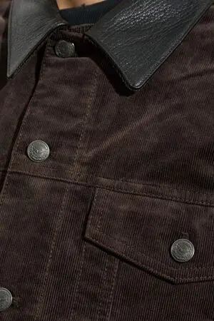 Zadig&Voltaire Voltaire Bases Button-up Velvet Jacket - Brown