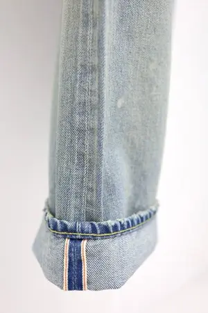 A.PRESSE No.37 Washed Wide Denim Pants