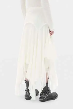 ANN DEMEULEMEESTER Vega Midi Skirt